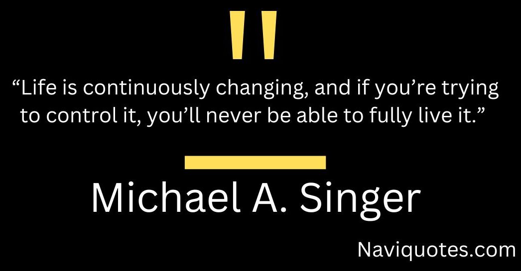 38 Best and Interesting Quotes from Michael A. Singer