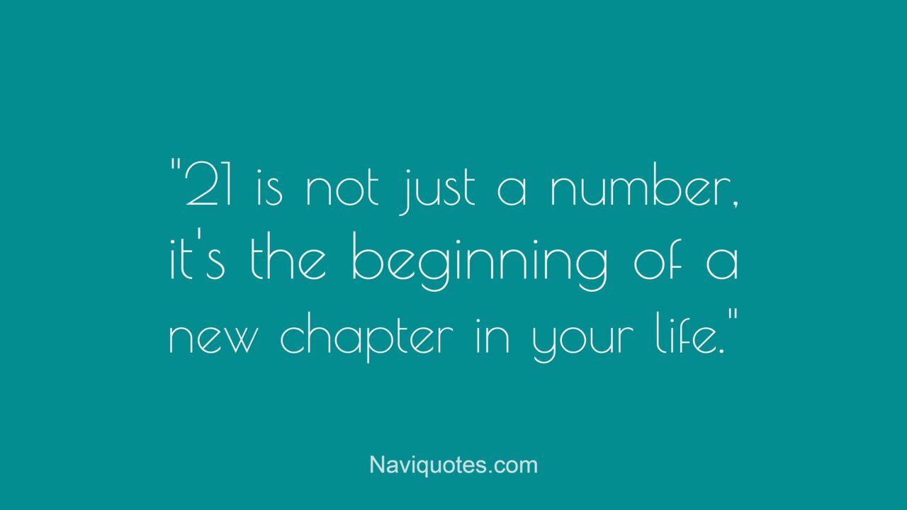 80 Best Funny 21st Birthday Quotes