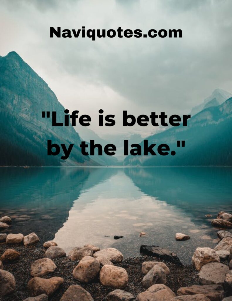 100 Lake Captions For Instagram
