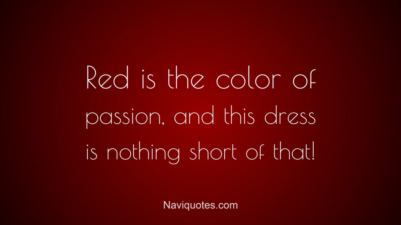 210 Red Dress Captions for Instagram
