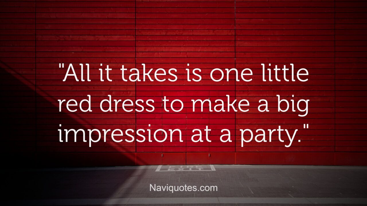 210 Red Dress Captions for Instagram