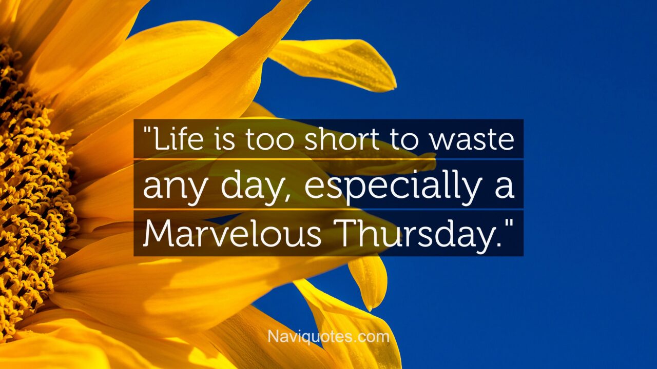 140 Best Thursday Captions for Instagram