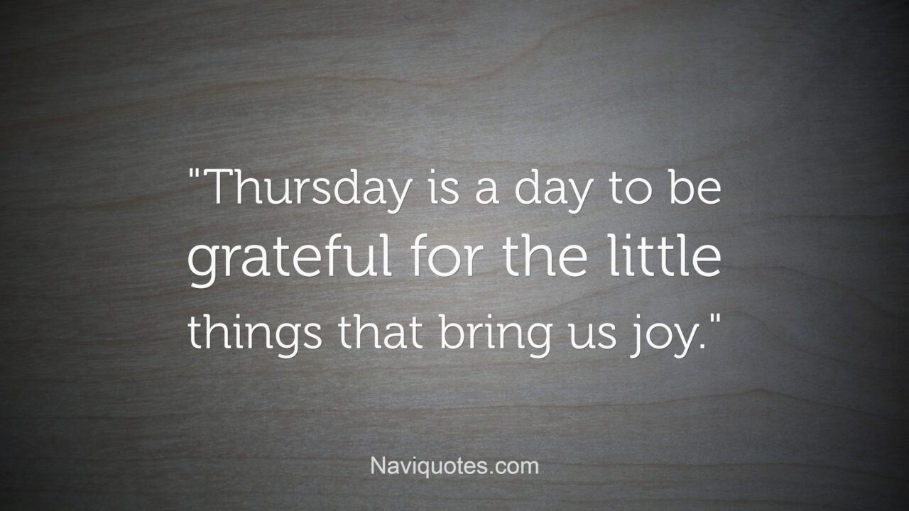 140 Best Thursday Captions for Instagram