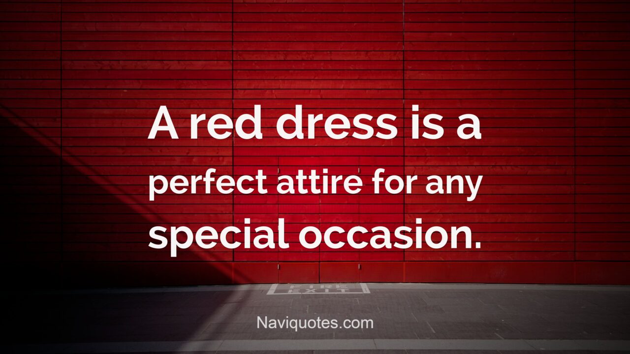 210 Red Dress Captions for Instagram
